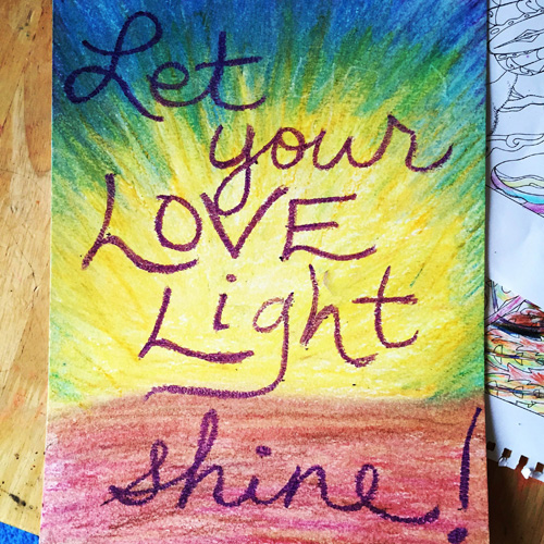 let your love light shine | Lisa McCrohan